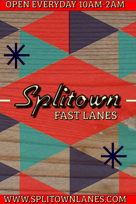 Retro Event Poster Template | PosterMyWall