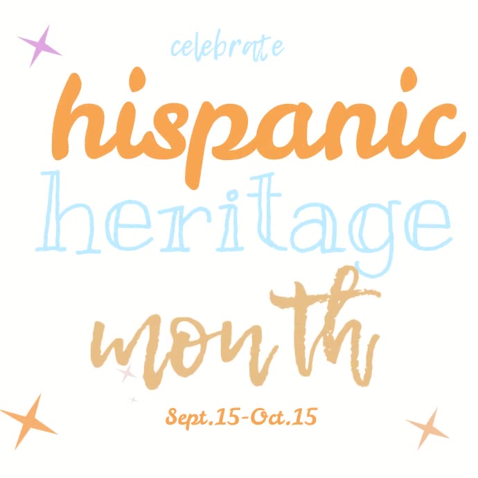 Plantilla de Retro Groovy Hispanic Heritage Month Ad (1) | PosterMyWall