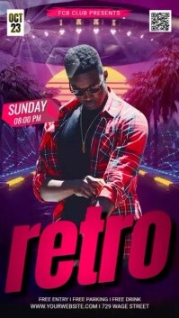 retro party Template | PosterMyWall