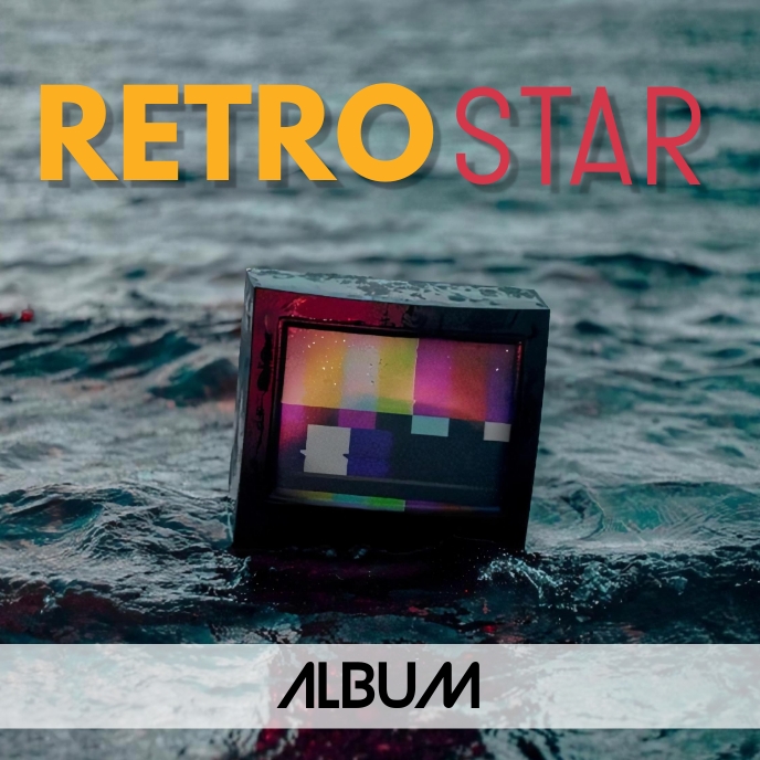 Copy of Retro style music album design | PosterMyWall