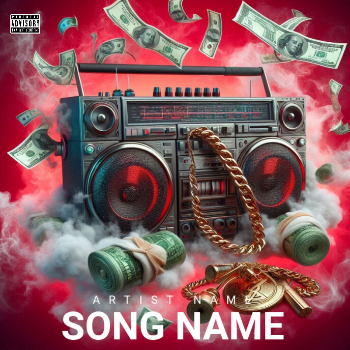 Retro Vibe Album Cover Album Cover Template | PosterMyWall