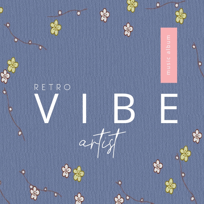 RETRO VIBE Template | PosterMyWall