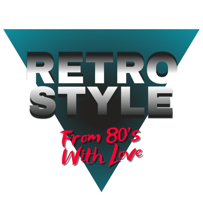 Retro Wave Logo 80's Template | PosterMyWall