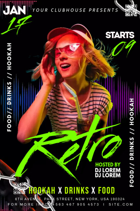 retro.a Template | PosterMyWall