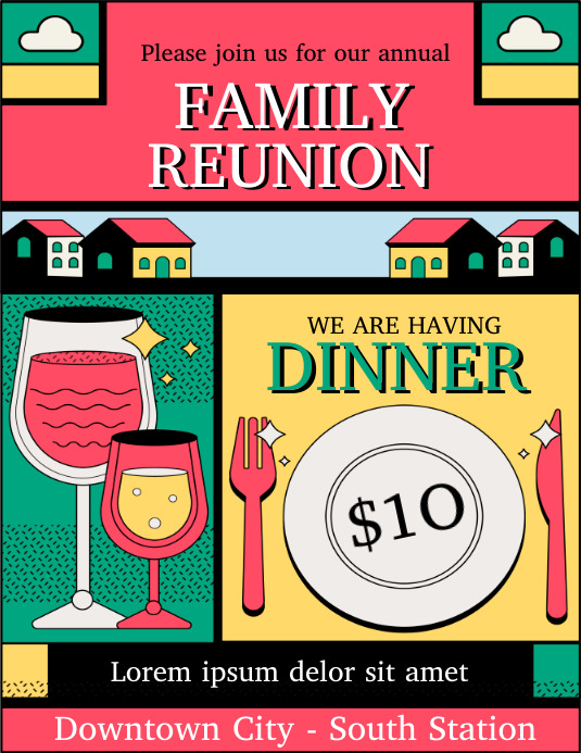 Reunion Template | PosterMyWall