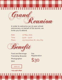 Reunion Flyer Post Template | PosterMyWall