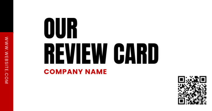 review card template design | PosterMyWall