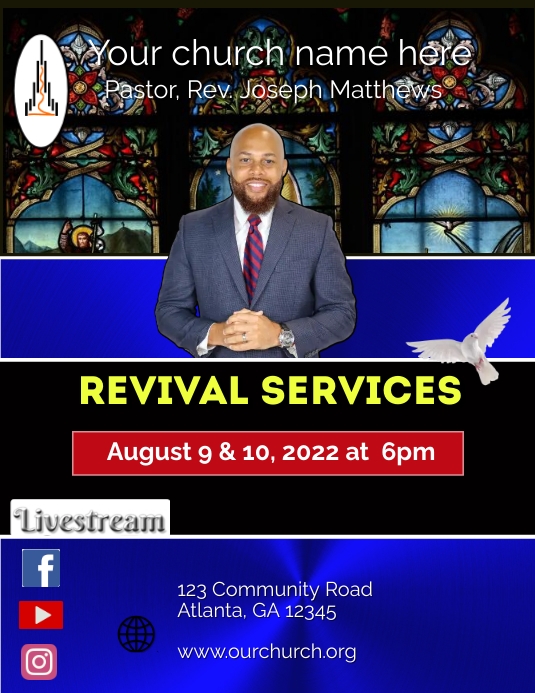 Revival 3 Template | PosterMyWall