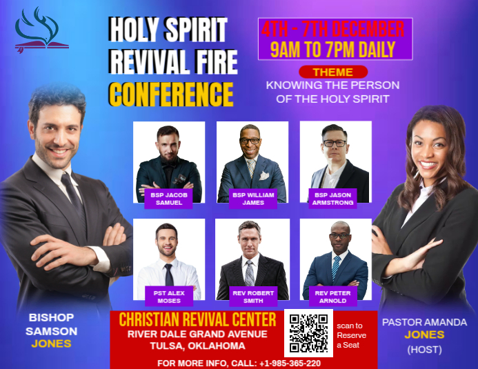 Revival Conference Ad Flyer Template | PosterMyWall