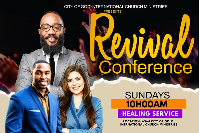 Copy of REVIVAL CONFERENCE | PosterMyWall