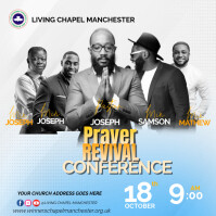 Christian Church Men Conference Flyer Template | PosterMyWall