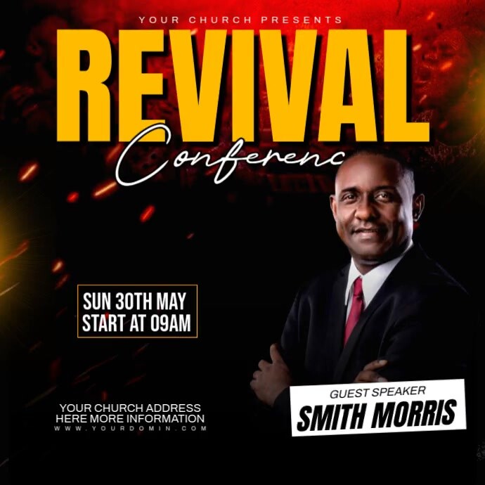Copy of Revival conference | PosterMyWall