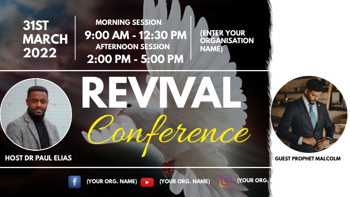 Revival conference Template | PosterMyWall