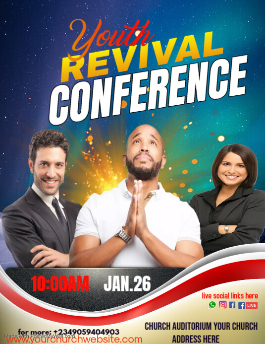 Copy of REVIVAL CONFERENCE | PosterMyWall