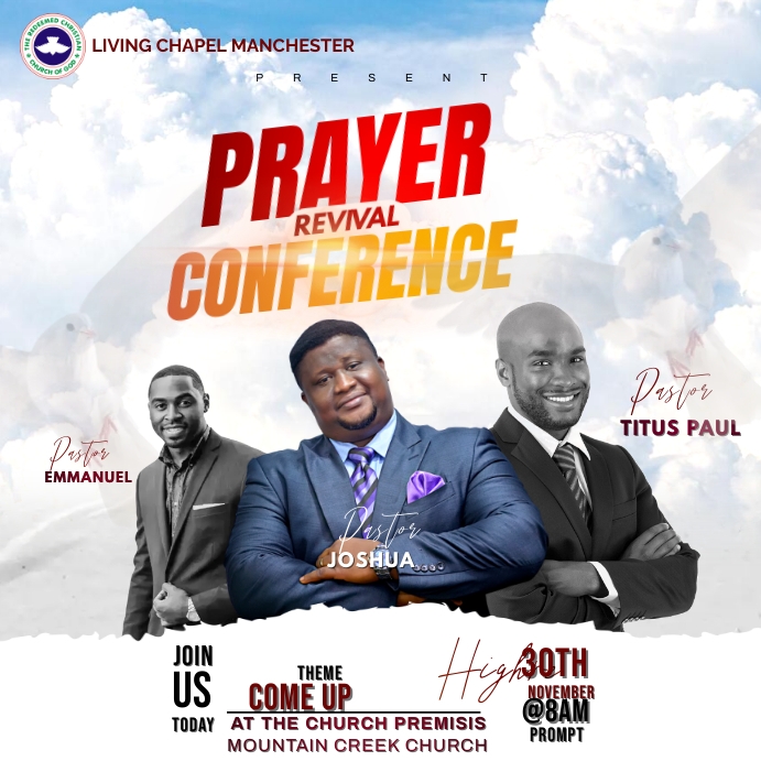 Plantilla de revival CONFERENCE | PosterMyWall