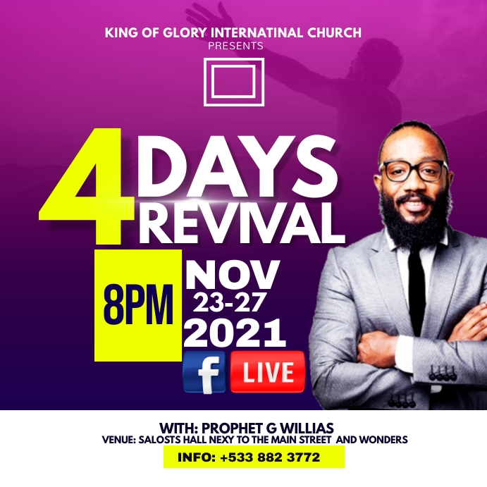 REVIVAL CONFERENCE Template | PosterMyWall