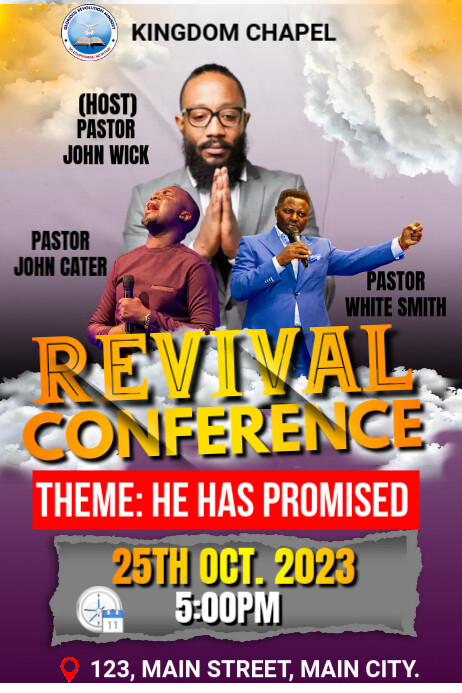 Copy of Revival conference flyer | PosterMyWall