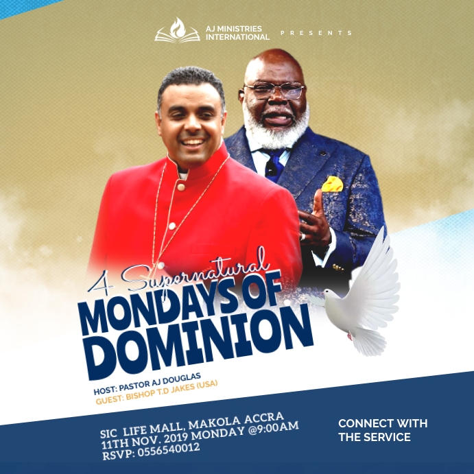 Copy of Revival Conference Flyer Template | PosterMyWall