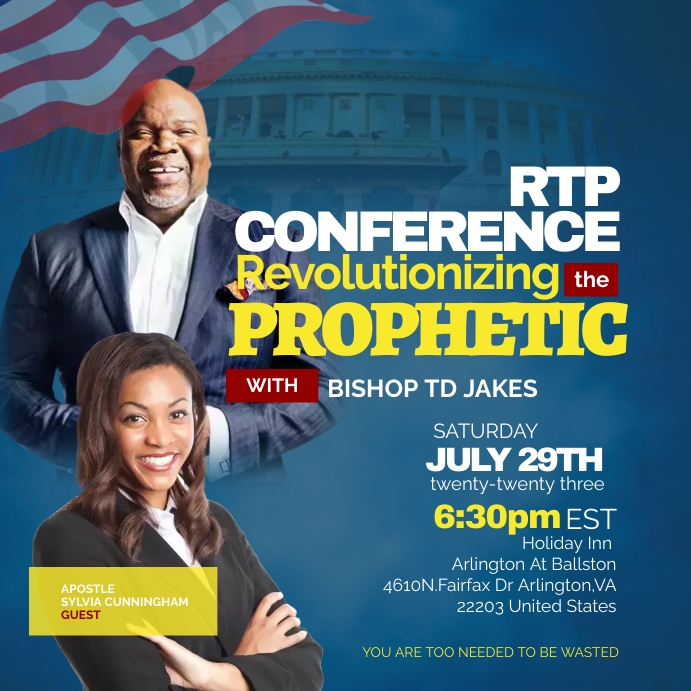 Plantilla de Revival Conference Flyer Template | PosterMyWall