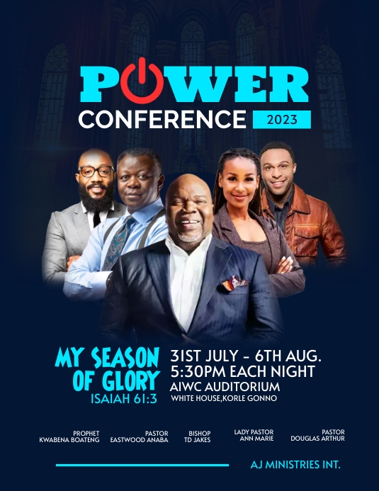 Revival Conference Flyer Template | PosterMyWall