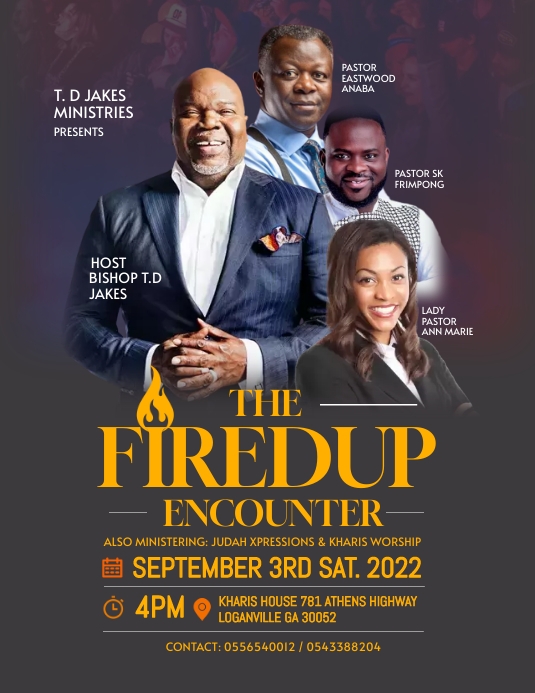 Revival Conference Flyer Template | PosterMyWall