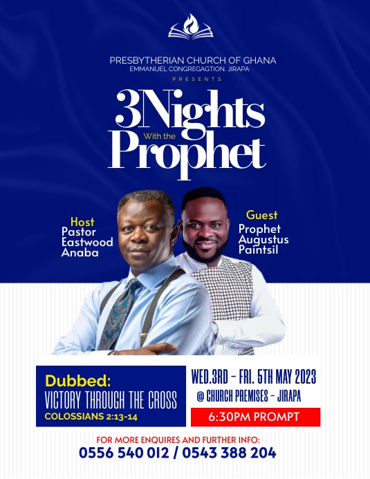 Revival Conference Flyer Template Ithempulethi | PosterMyWall