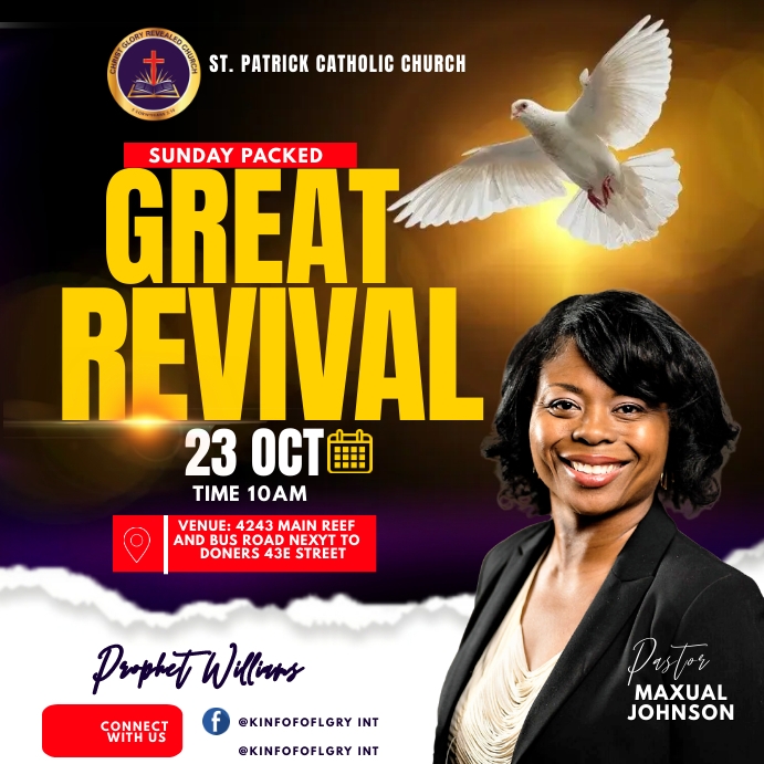 revival Template | PosterMyWall