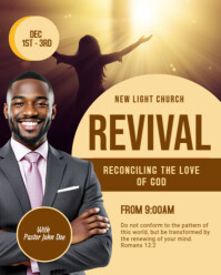 Revival Flyer Template | PosterMyWall