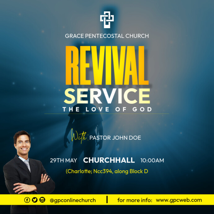 revival Template | PosterMyWall