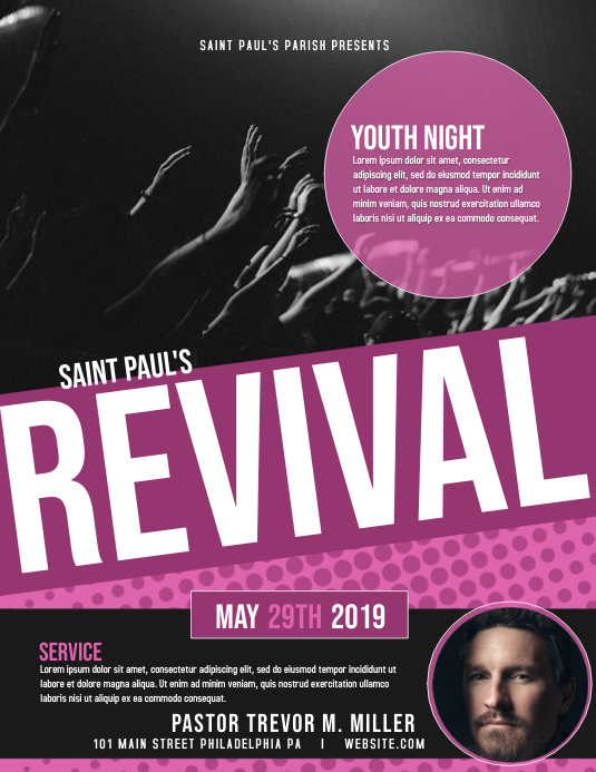 Revival Template | PosterMyWall