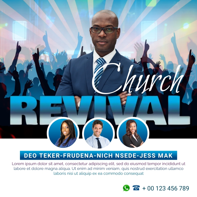revival Template | PosterMyWall