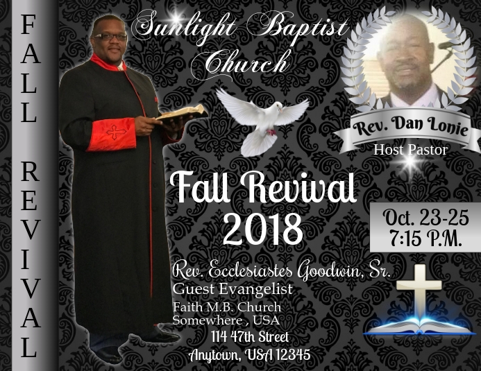 Revival Template | PosterMyWall