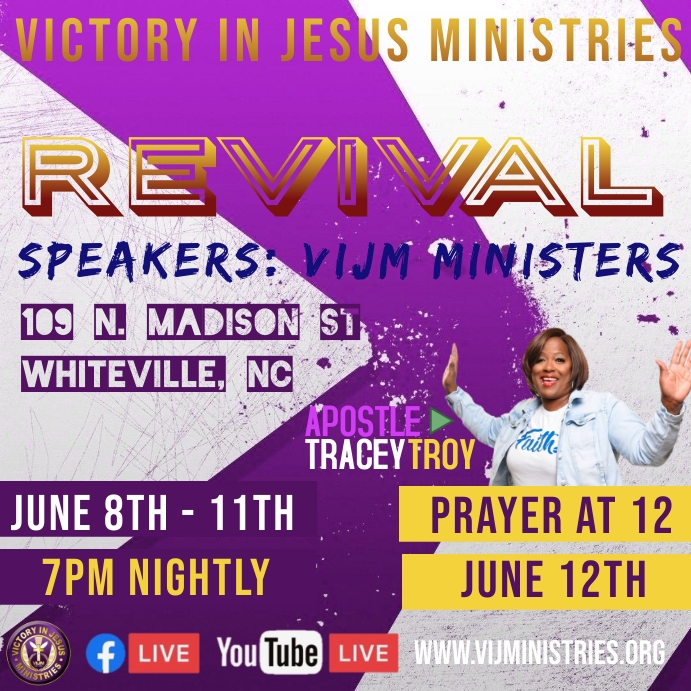 Revival Template | PosterMyWall