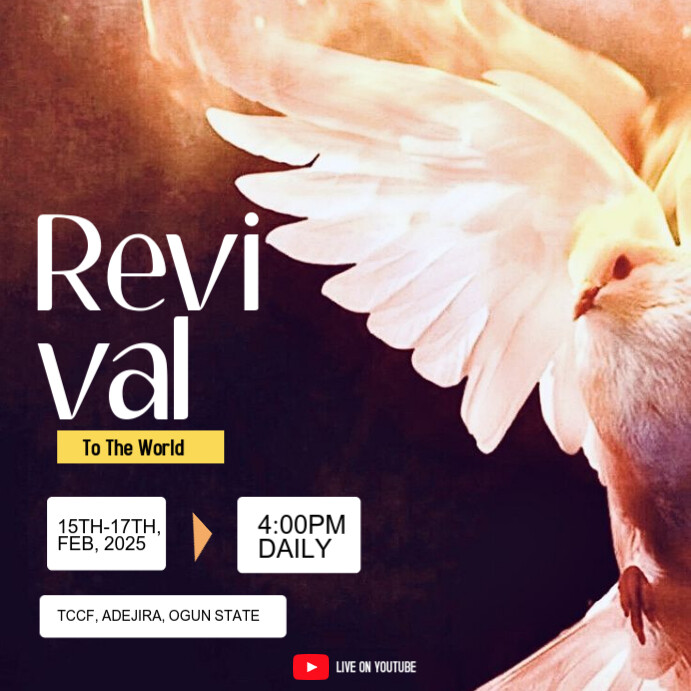 revival Template | PosterMyWall