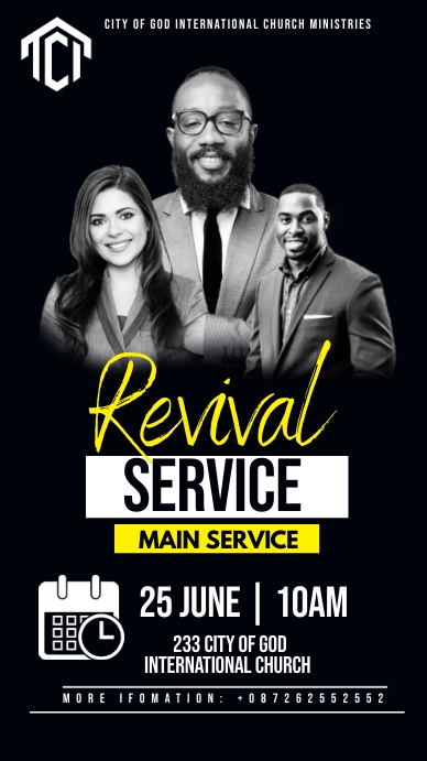 revival Template | PosterMyWall