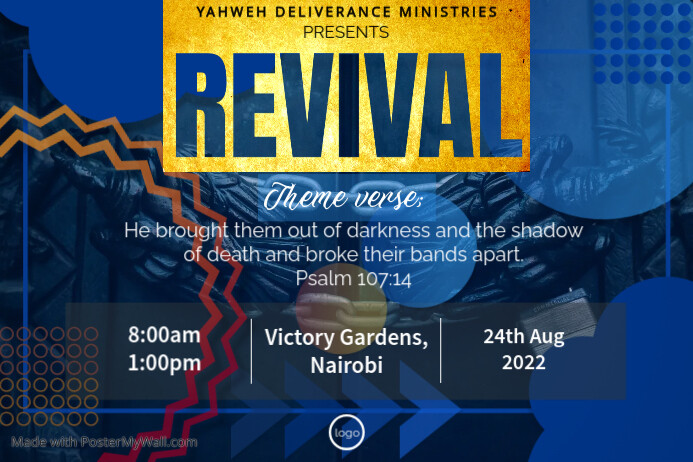 Revival flyer Template | PosterMyWall