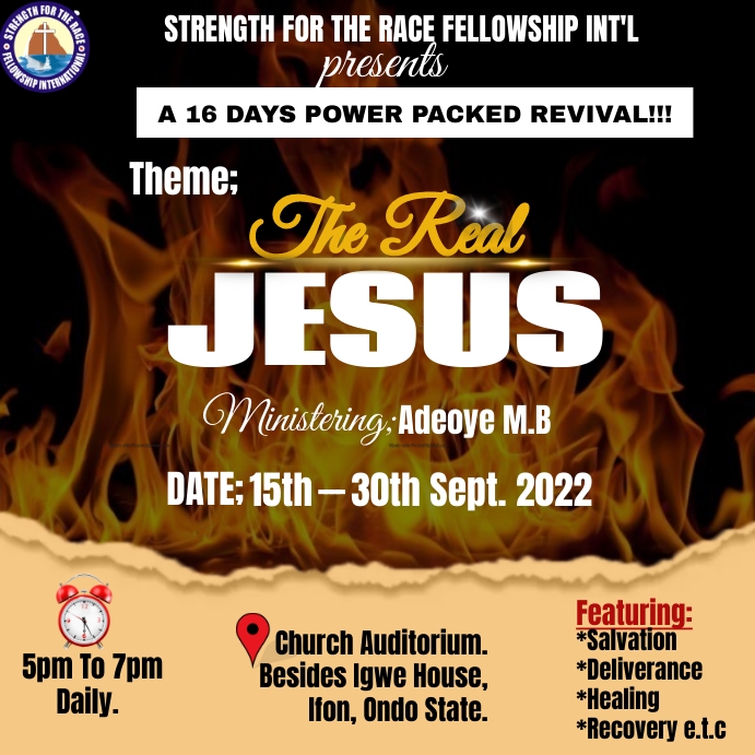 Revival flyer templates | PosterMyWall