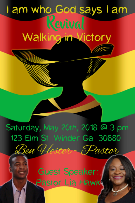 Revival for Women Flyer Template | PosterMyWall