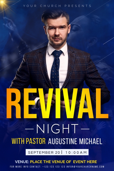 Revival Night Template | PosterMyWall
