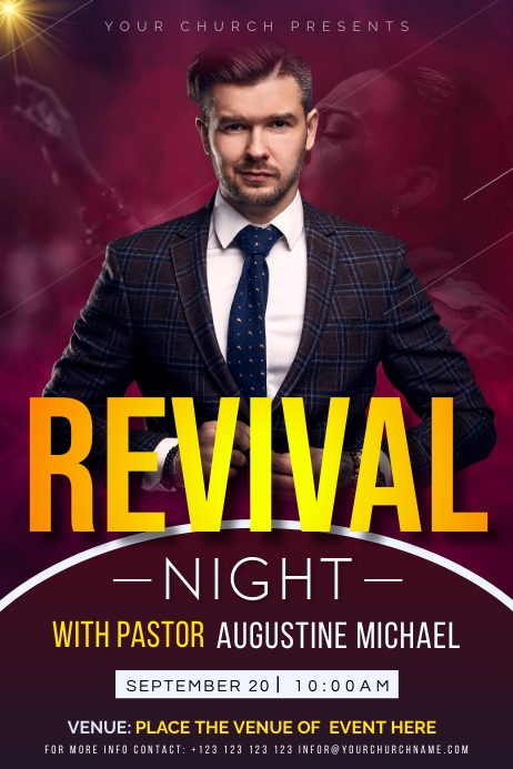 Revival Night Template | PosterMyWall