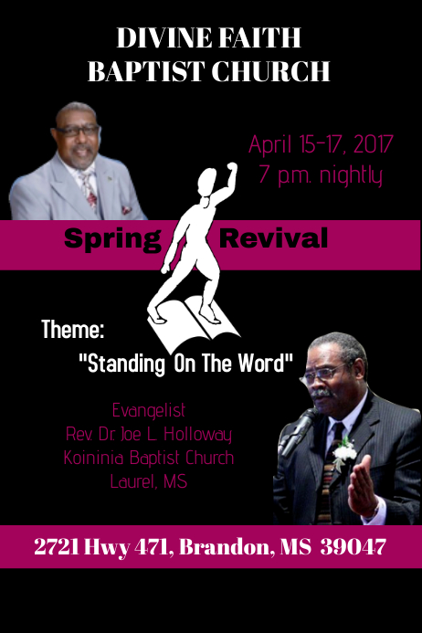 Revival Template | PosterMyWall