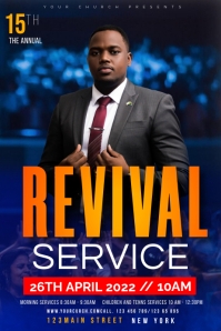 Revival Service Template | PosterMyWall