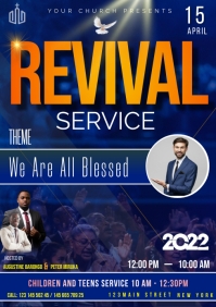 Revival Service Template | PosterMyWall