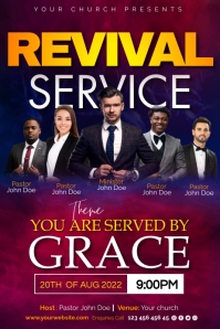 Revival Service Template | PosterMyWall