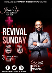 revival sunday Template | PosterMyWall