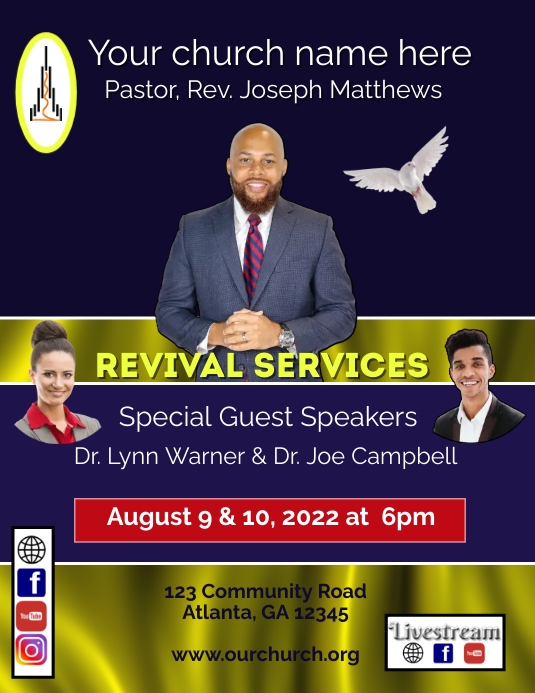 Revival Template (1) | PosterMyWall