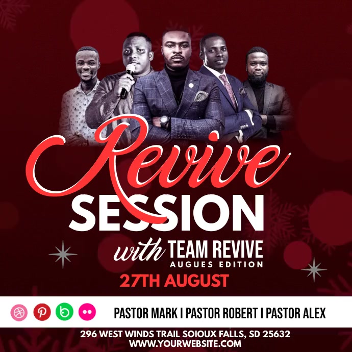 Copy of revive church | PosterMyWall