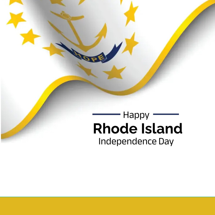 Plantilla de rhode island independence day | PosterMyWall