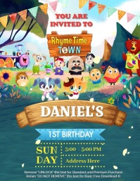 Rhyme Time Town Template | PosterMyWall