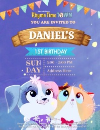 Rhyme Time Town Template | PosterMyWall